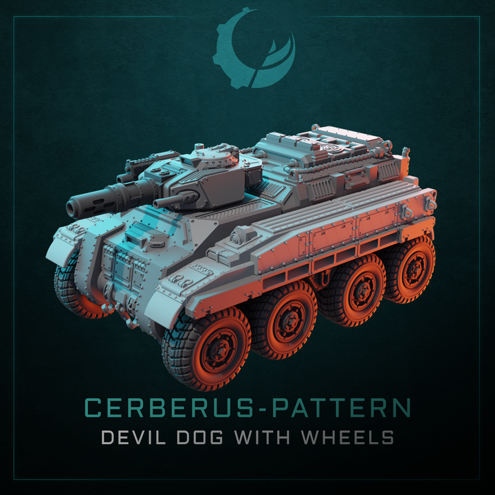 3D Printable Cerberus Hellhound Upgrade Pack by Maelstrom Designworks